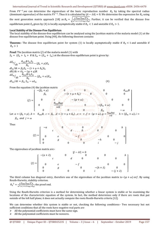 SEIR Model and Simulation for Controlling Malaria Diseases Transmission without Intervention ...