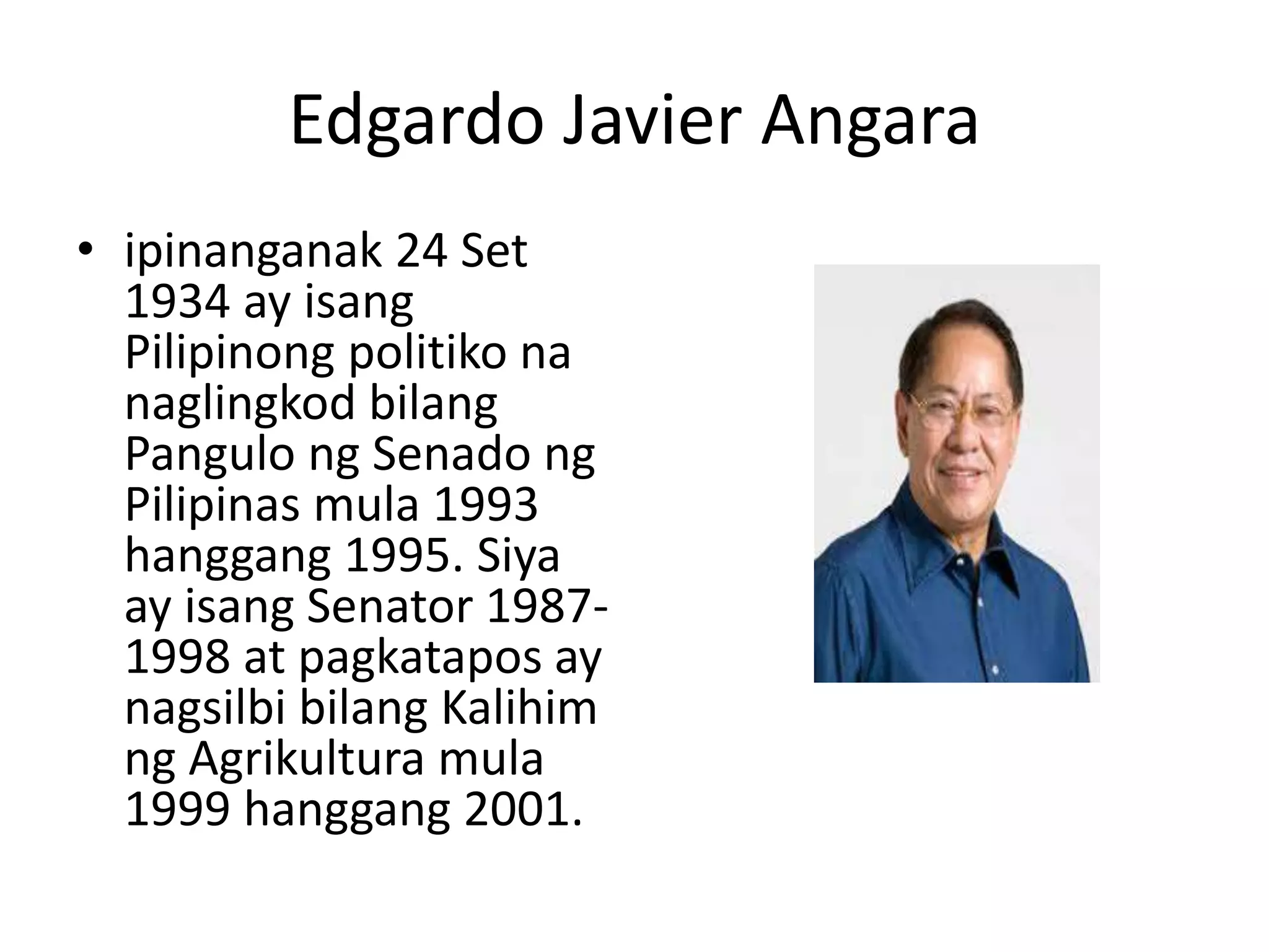 24 SENADOR NG PILIPINAS | PPTX