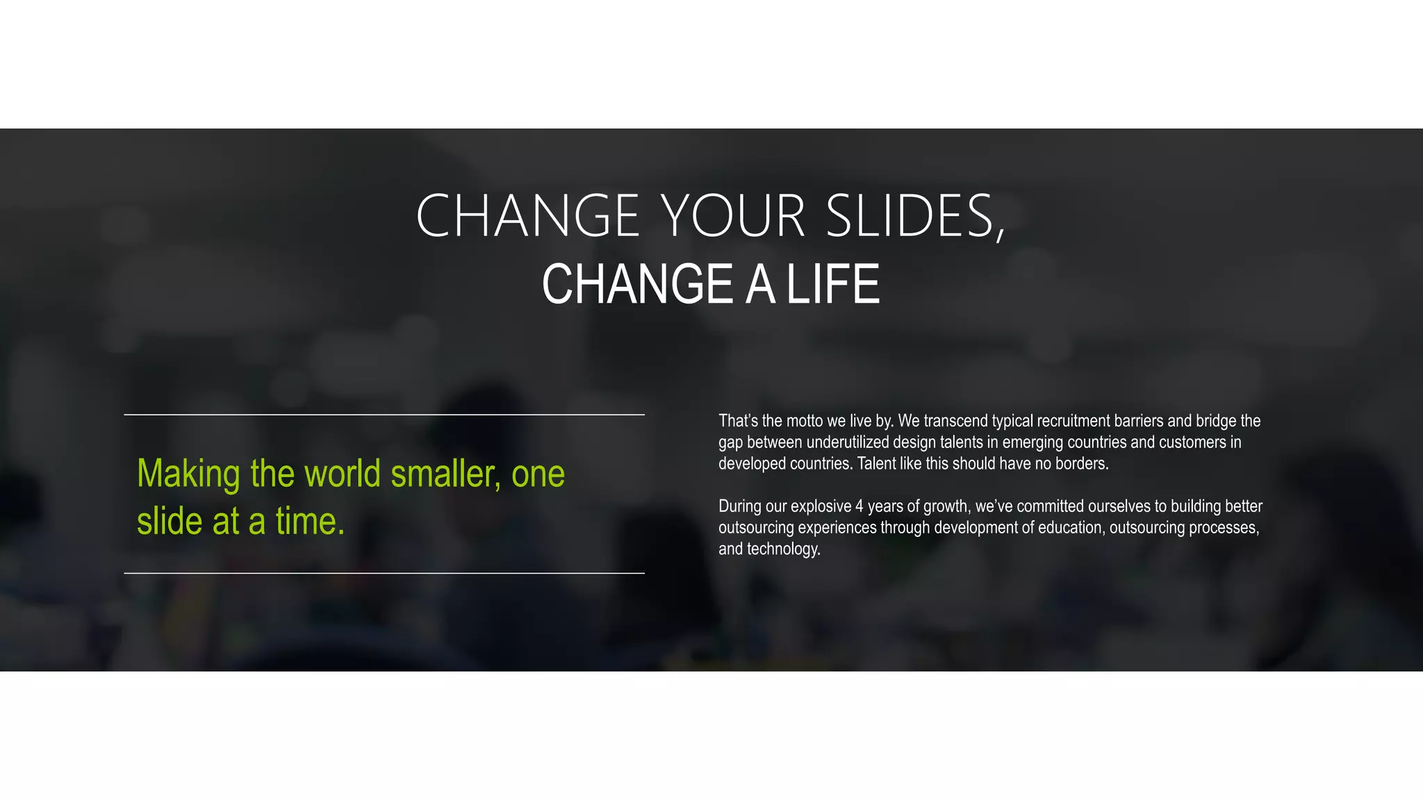 High Impact Power Point Templates | PPT