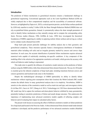 Influencia del cam clay model modificado | PDF