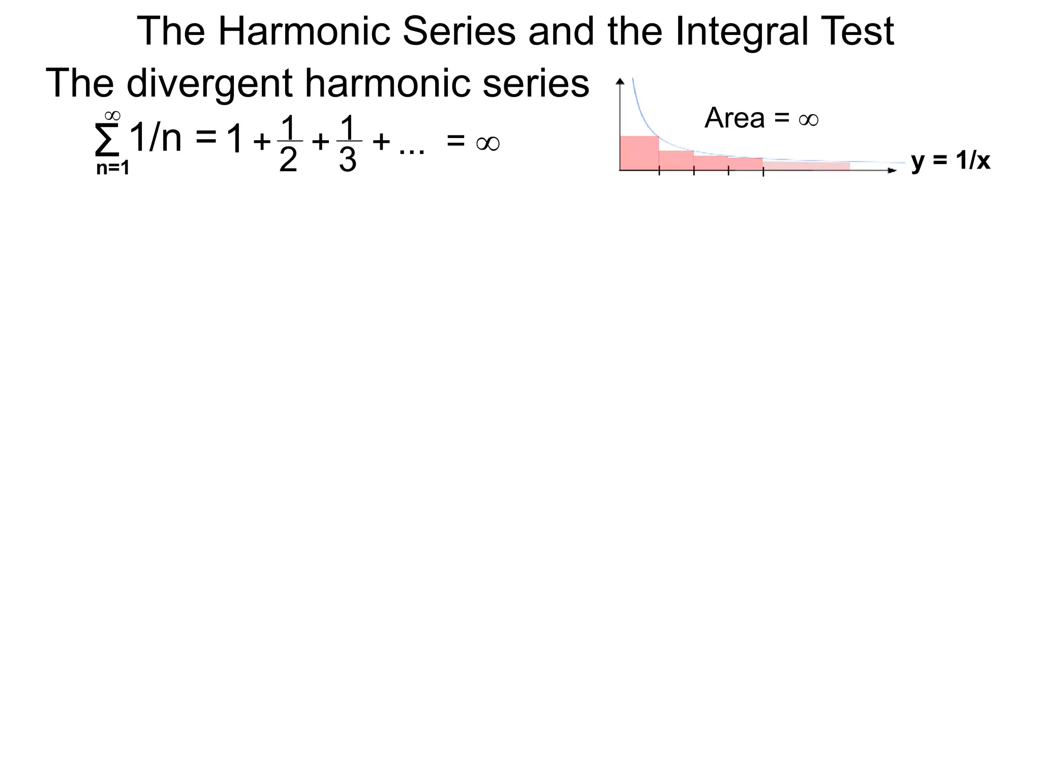 24 the harmonic series and the integral test x | PPTX