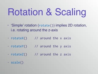 24. Translation & Rotation II | PPT