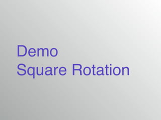 24. Translation & Rotation II | PPT