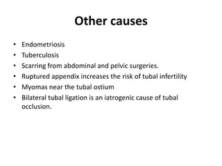 24 Tubal factors of infertility.pptx physiotherapy | PPTX