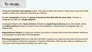 FS English Level 2 - March 25, 2023 (Writing Structure and using ...
