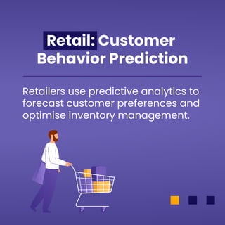 Predictive analytics transforms industries by forecasting customer behavior, managing risks, and ...