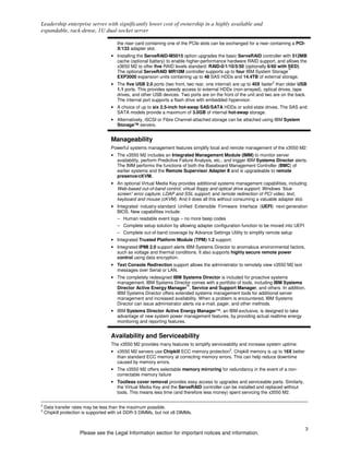 IBM System x3550 M2 Product Guide | PDF