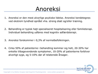 Behandling af spiseforstyrrelser og binge-eating-disorder | PPT