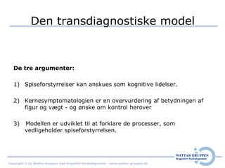 Behandling af spiseforstyrrelser og binge-eating-disorder | PPT