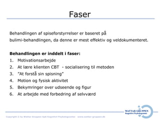 Behandling af spiseforstyrrelser og binge-eating-disorder | PPT