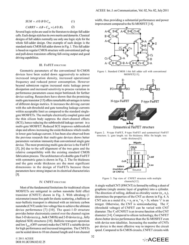 Energy Efficient and Process Tolerant Full Adder in Technologies beyond CMOS | PDF | Physics ...
