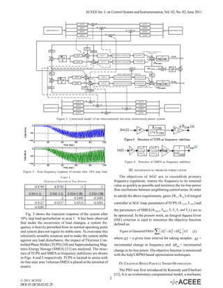 Automatic Generation Control of Two-area Interconnected Hydro-Hydro ...