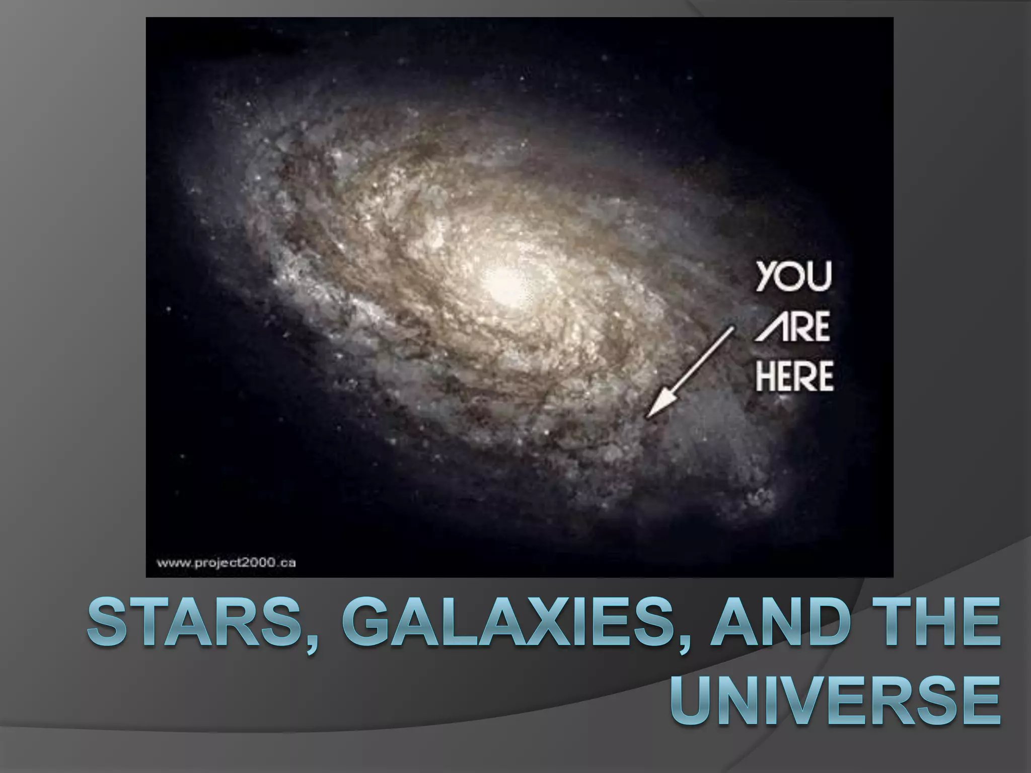 Stars, Galaxies, and the Universe Notes | PPT