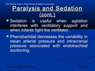 25. basics of mechanical ventilation in neonates | PPT