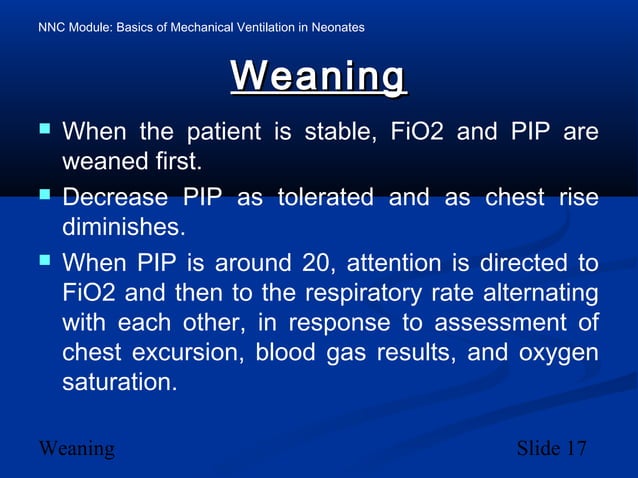 25. basics of mechanical ventilation in neonates | PPT | Parenting ...