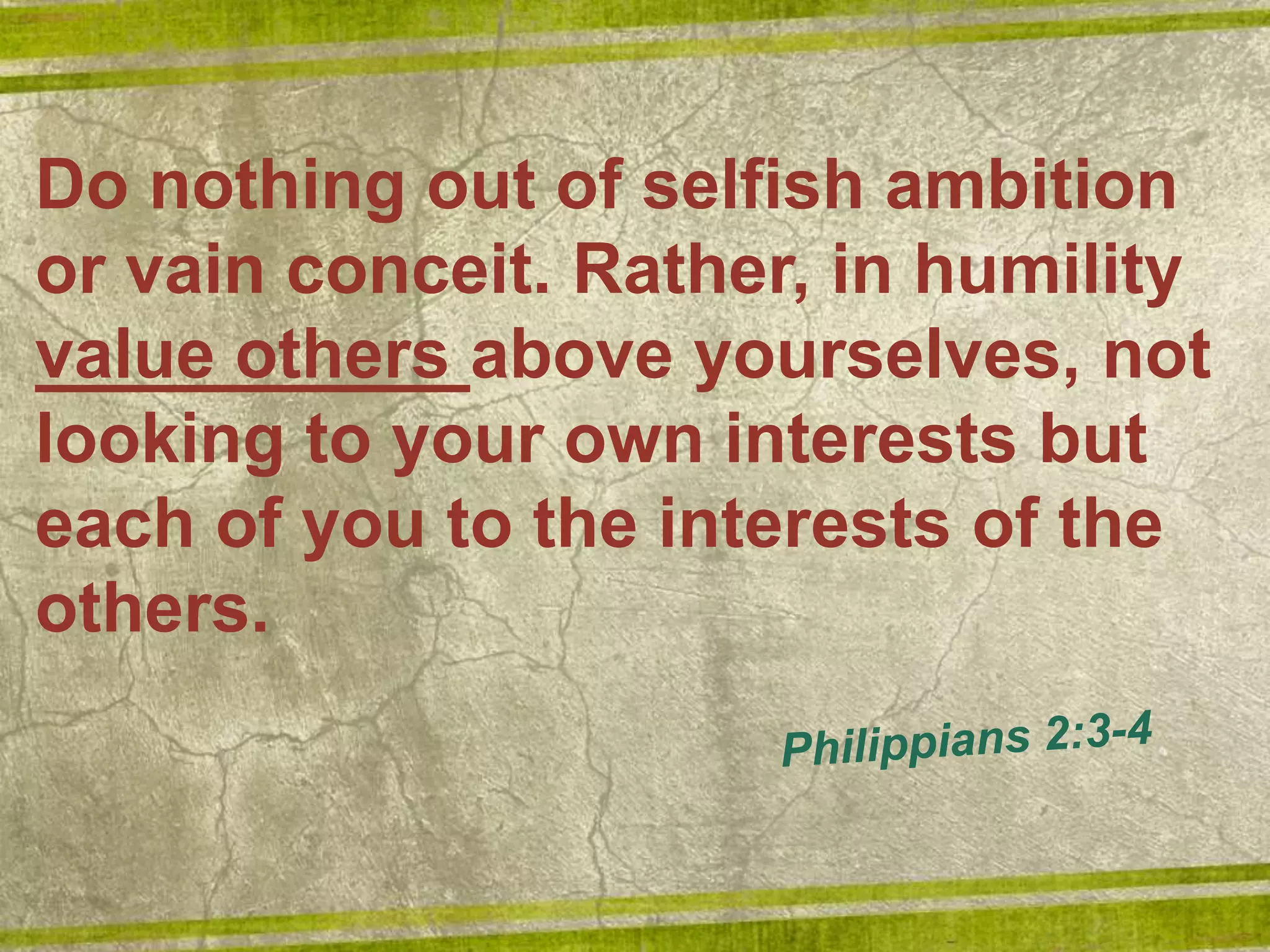 Conquering anger with love | PPT