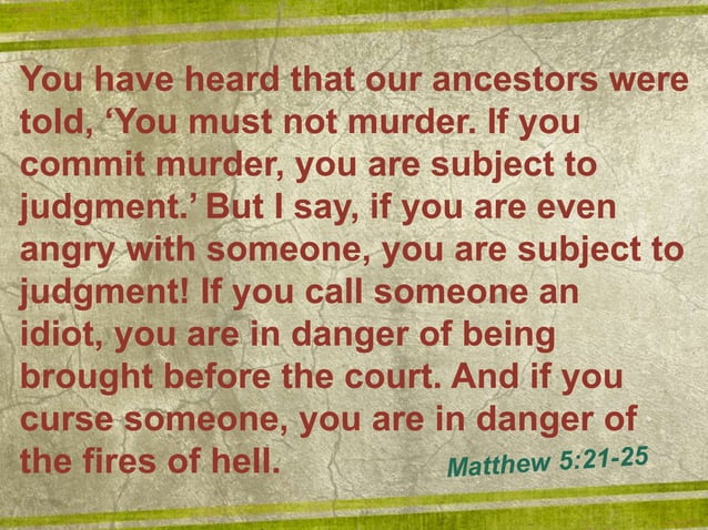 Conquering anger with love | PPT