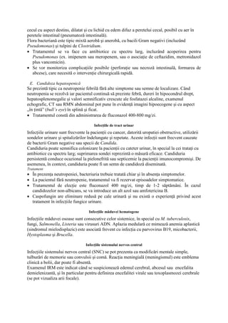 25. infectii in cancer | PDF