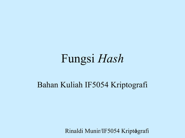 25.fungsi hash | PPT