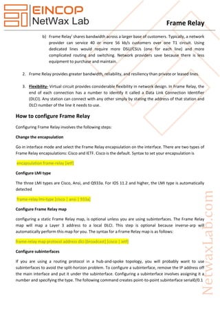 Frame Relay | PDF