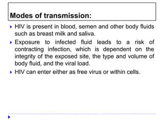 25. hiv infection and aids | PPTX