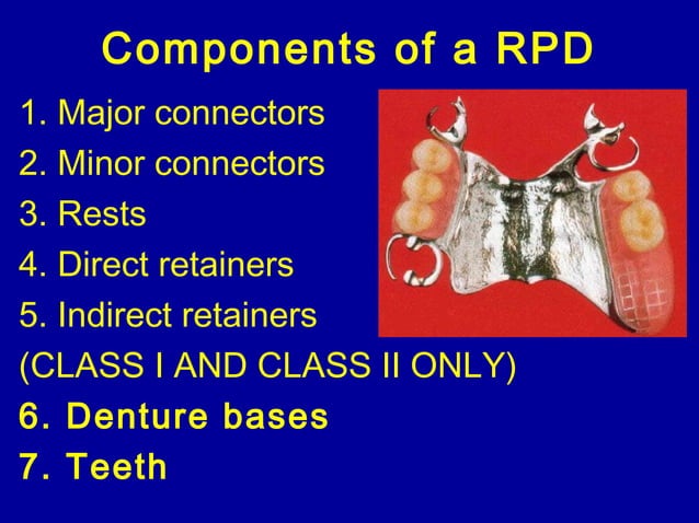 25. rpd denture bases+teeth | PPT | Oral care | Personal Care