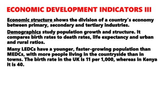 GEOGRAPHY IGCSE: CONTRASTS IN DEVELOPMENT | PPTX