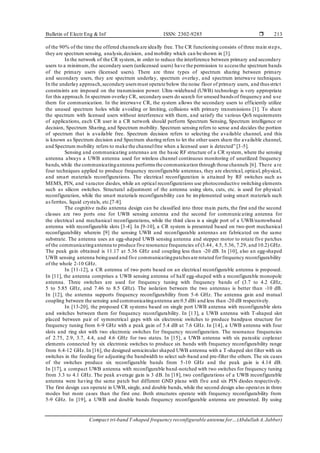 Compact tri-band T-shaped frequency reconfigurable antenna for ...