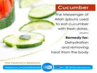 25. Prophet medicines ( cucumber) A Series of Presentation to Trainee ...