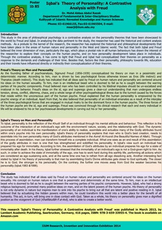 Iqbal’s Theory of Personality: A Contrastive Analysis with Freud | PDF