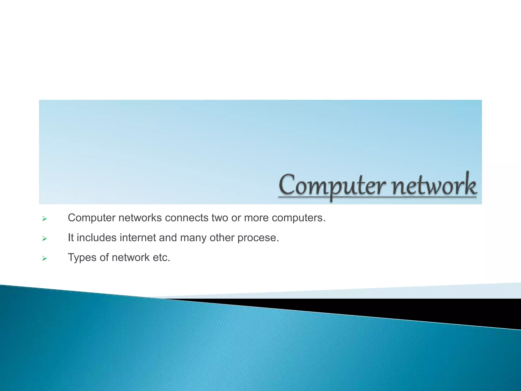 Computer Network | PPT