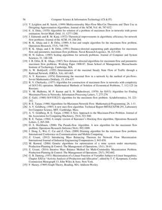 INTRODUCING SIMPLEX MASS BALANCING METHOD FOR MULTI-COMMODITY FLOW ...
