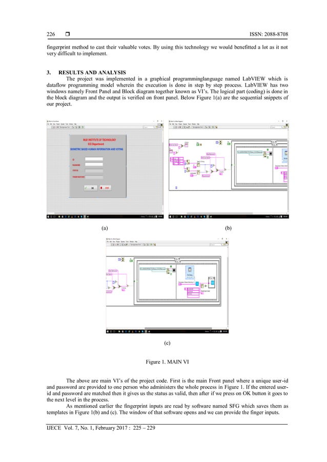 Human Data Acquisition through Biometrics using LabVIEW | PDF