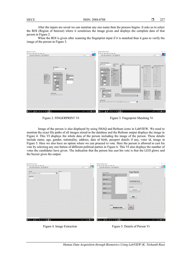 Human Data Acquisition through Biometrics using LabVIEW | PDF