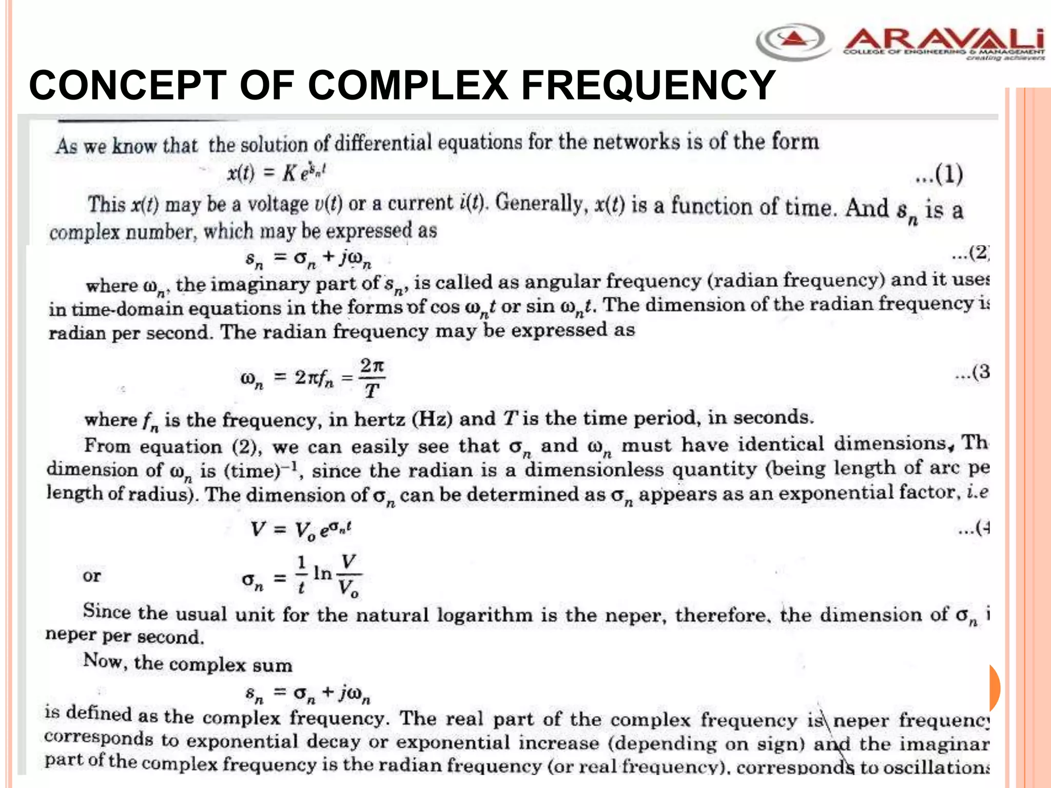 25 Complex Frequency Network Function Poles And Zeros Pptx Computer Networking Computing