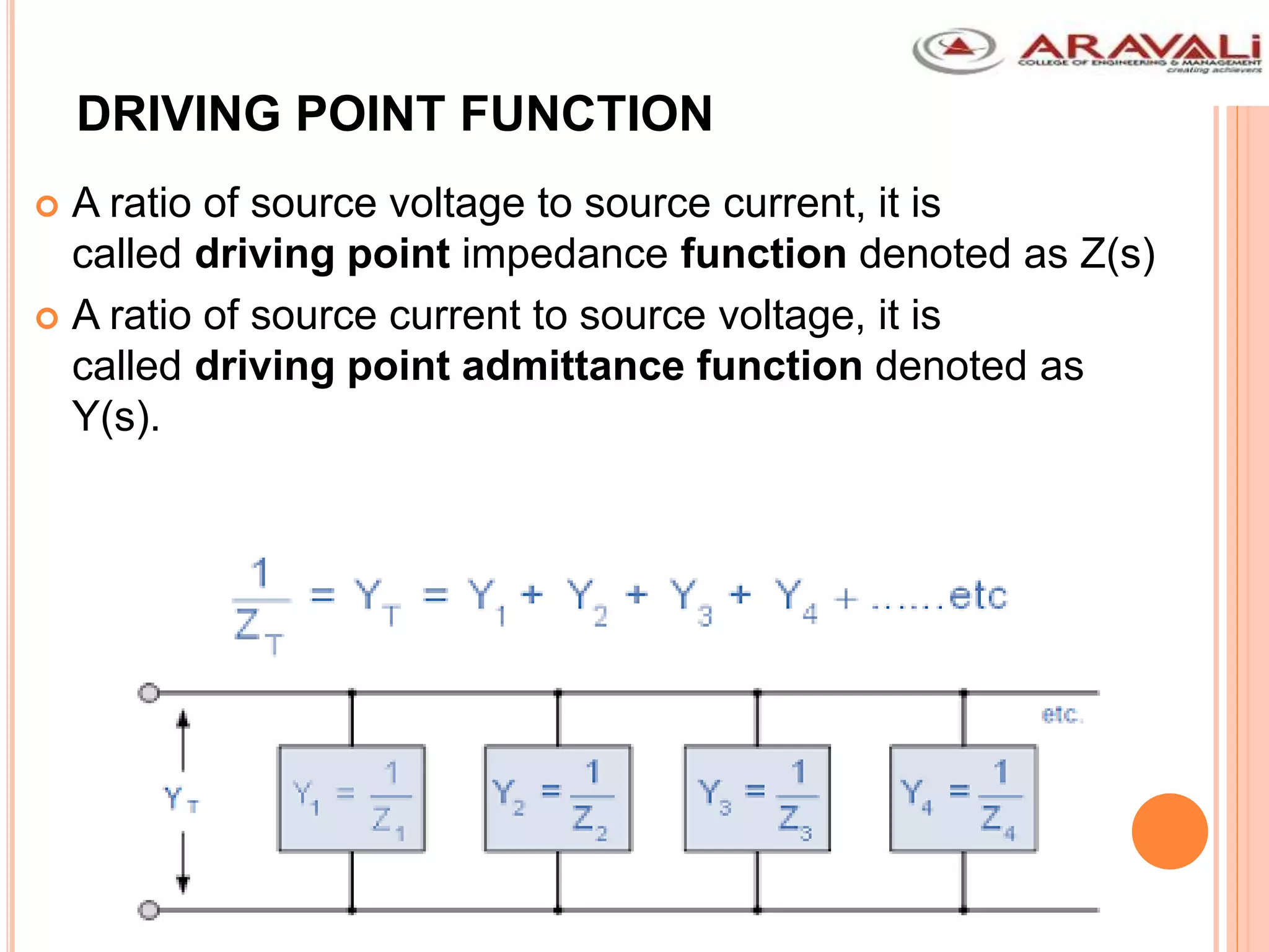 25 Complex Frequency Network Function Poles And Zeros Pptx Computer Networking Computing