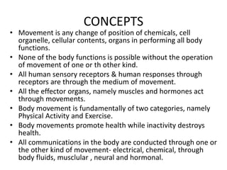 Need of Movement | PPTX