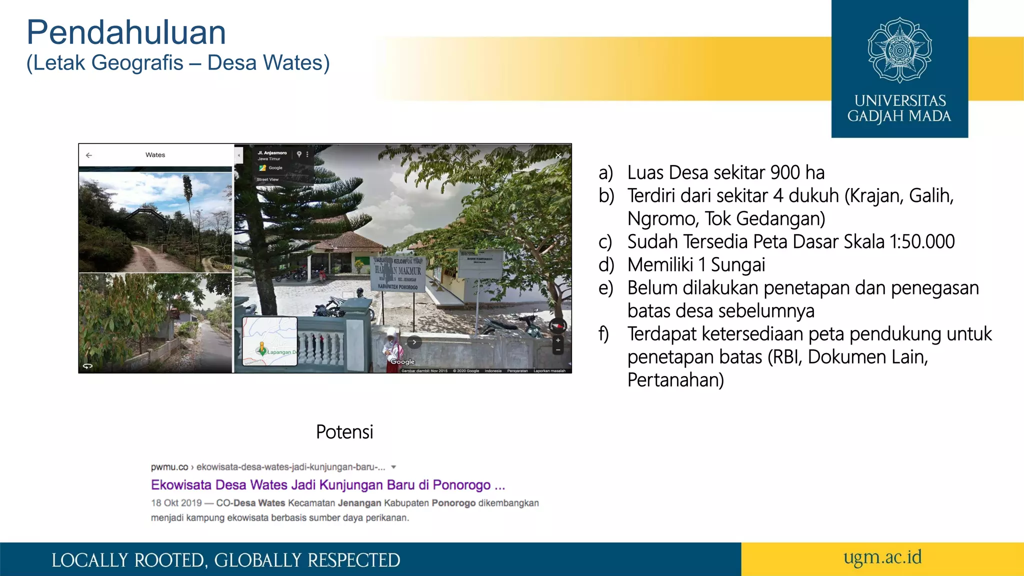 Kebutuhan Anggaran Biaya Pembuatan Peta Batas Desa | PDF