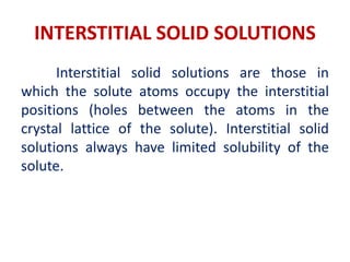 Solid Solution | PPTX