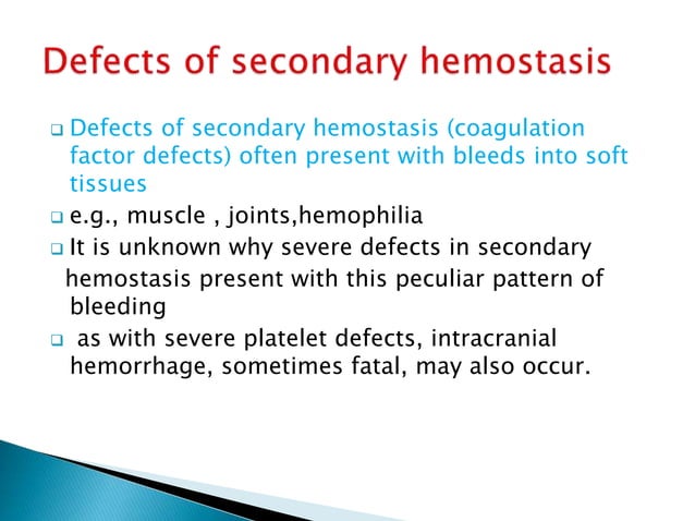 Hemorrhage detailed pathology and route causes of hemorrhage and their ...