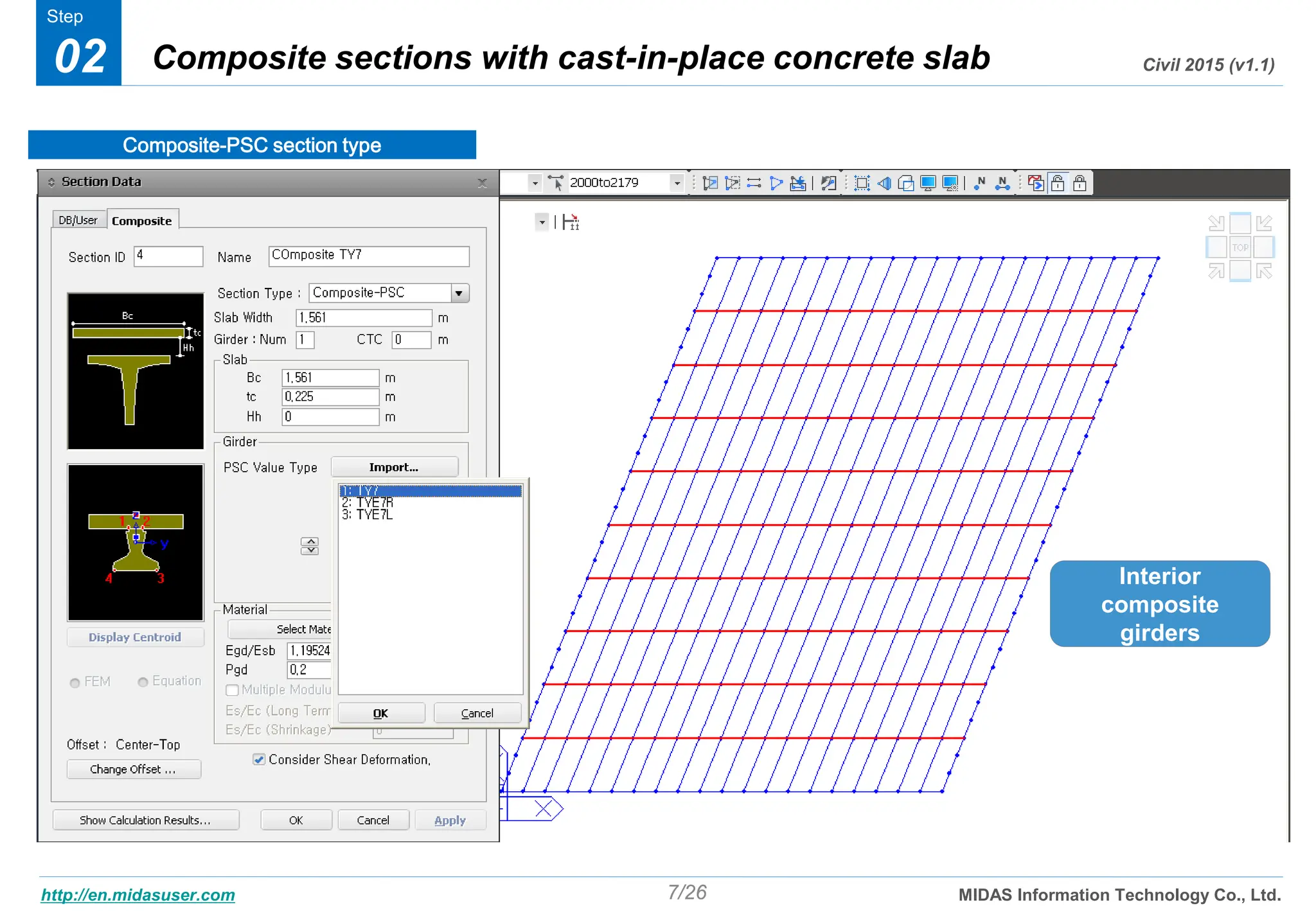 MIDAS CIVIL Tendon template for prestressing | PDF