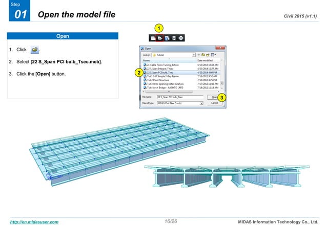 MIDAS CIVIL Tendon template for prestressing | PDF