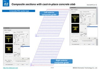 MIDAS CIVIL Tendon template for prestressing | PDF