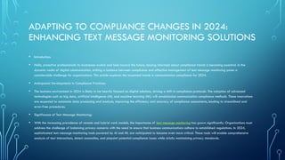 Adapting to Compliance Changes in 2024: Enhancing Text Message ...