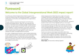 Global Intergenerational Week Impact Report | PDF
