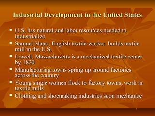 25.3 industrialization spreads | PPT