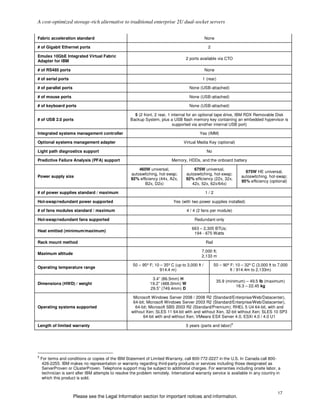 IBM System x3620 M3 Product Guide | PDF