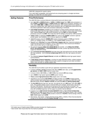 IBM System x3620 M3 Product Guide | PDF