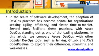 Azure DevOps Training In Hyderabad | Azure DevSecOps Online Training.pptx