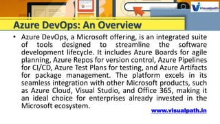 Azure DevOps Training In Hyderabad | Azure DevSecOps Online Training.pptx